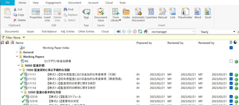 Caseware Working Papers - Caseware Japan 株式会社